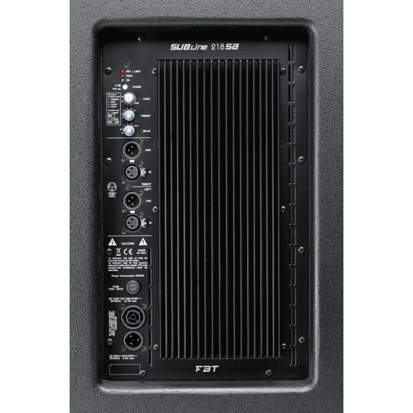 FBT Subline 218SA Active Subwoofer – Session Music